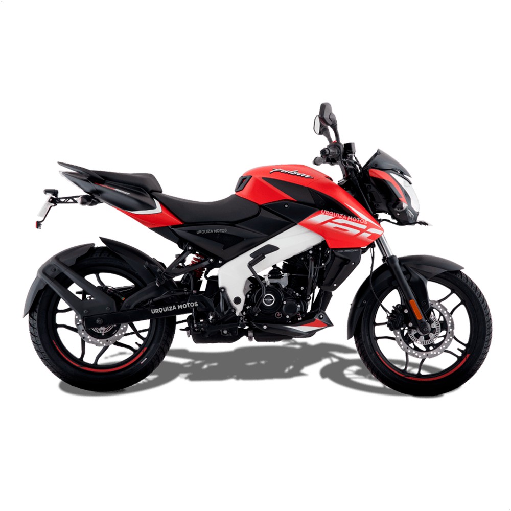 Moto Street 0km Bajaj Rouser NS 160 New Urquiza Motos Color Rojo