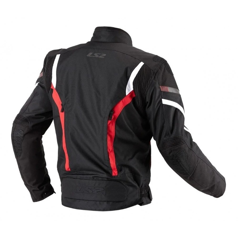 Campera para Moto LS2 Gate Cordura Hombre Impermeable con Protecciones ...