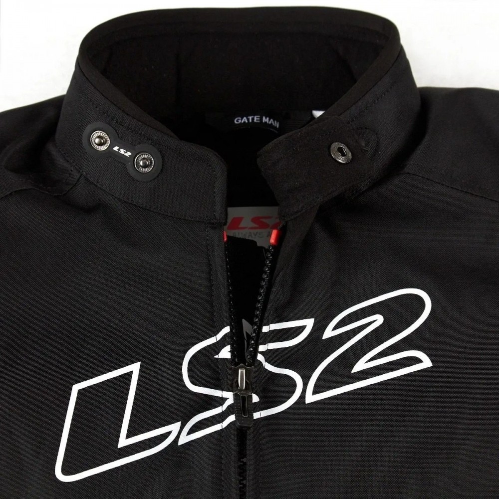 Campera para Moto LS2 Gate Cordura Hombre Impermeable con Protecciones ...
