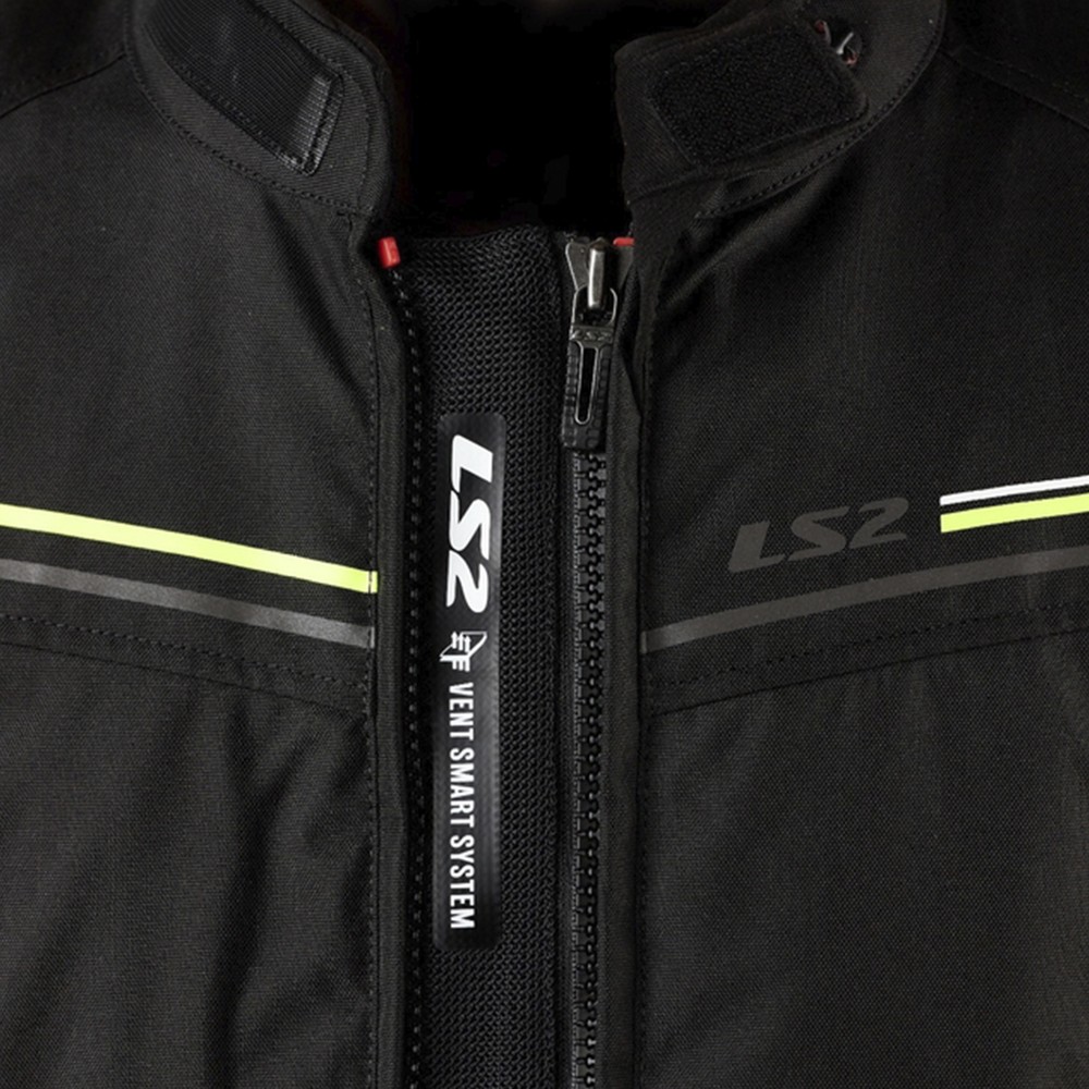 Campera Mujer Moto C Protecciones Y Ventilaciones Ls2 Shadow Fluo TALLE 2XL