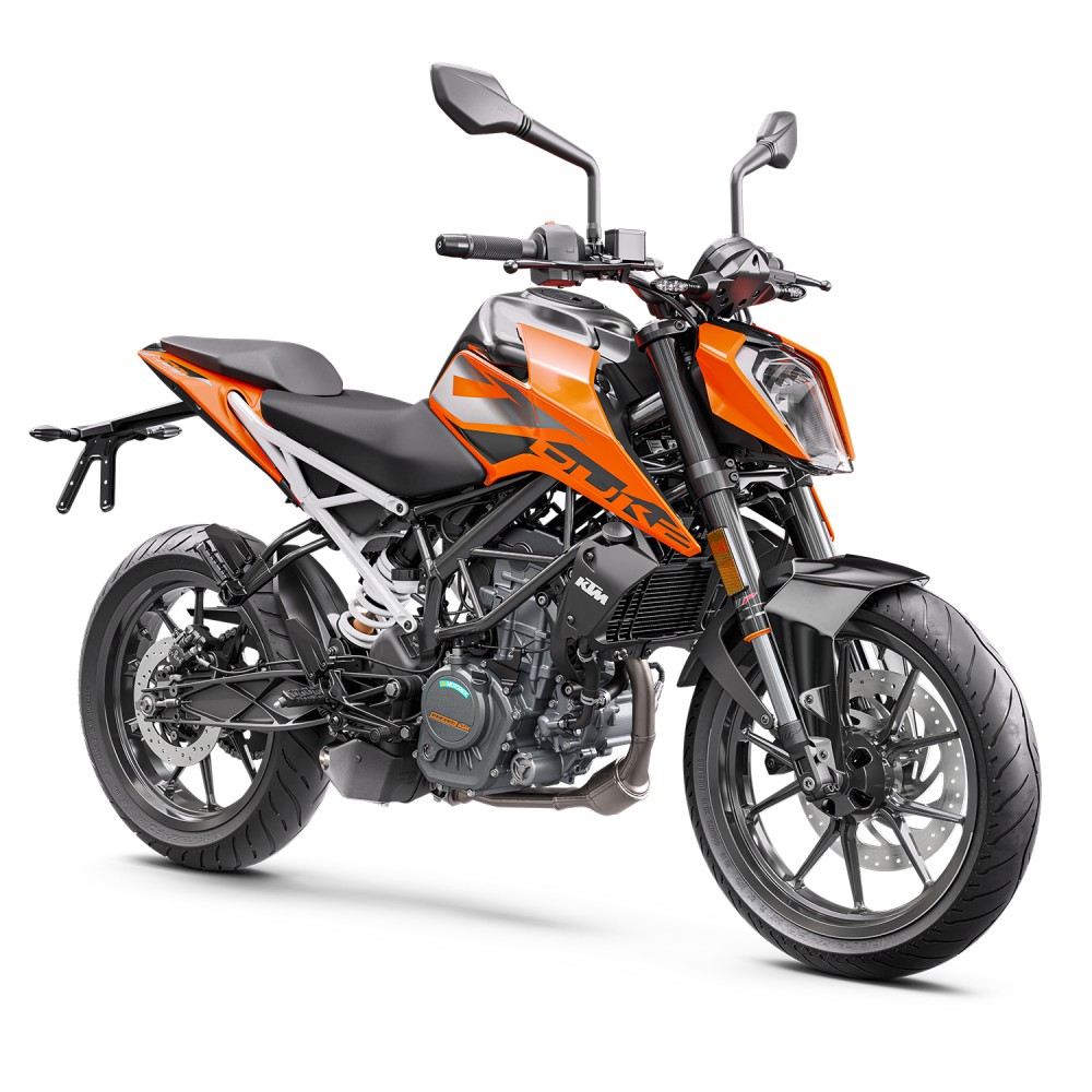 Nueva Moto 0km Street Naked KTM Duke 200 2023 Color Naranja