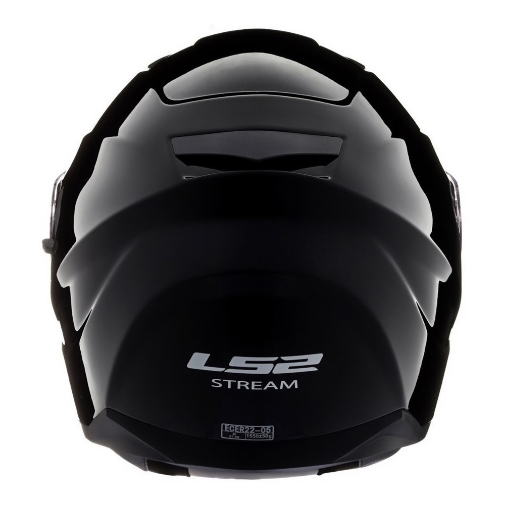 Casco Integral LS2 FF 320 Stream Evo Negro Brillo TALLE 2XL
