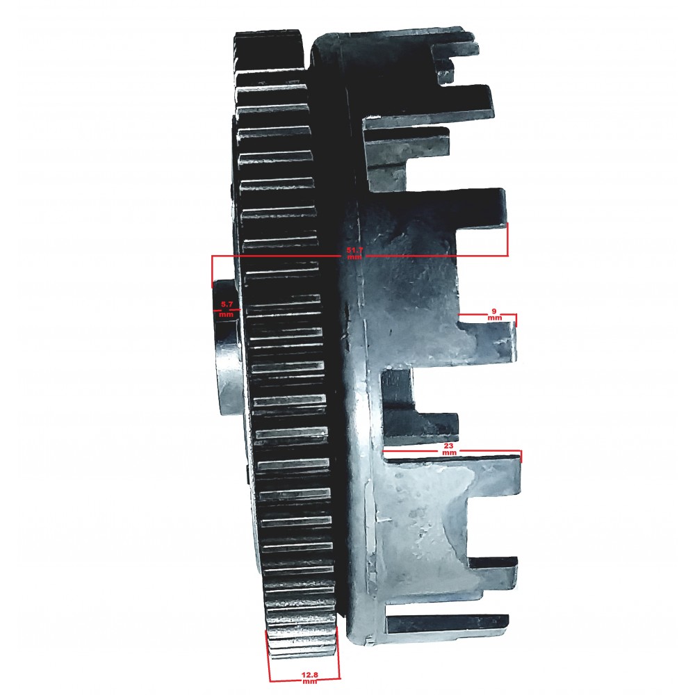 Canasta Embrague Motos 110 Engranaje Z69 Yoyo