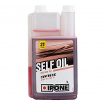 Aceite Lubricante Ipone Self Oil para Moto 2T Sintético Olor a Frutilla