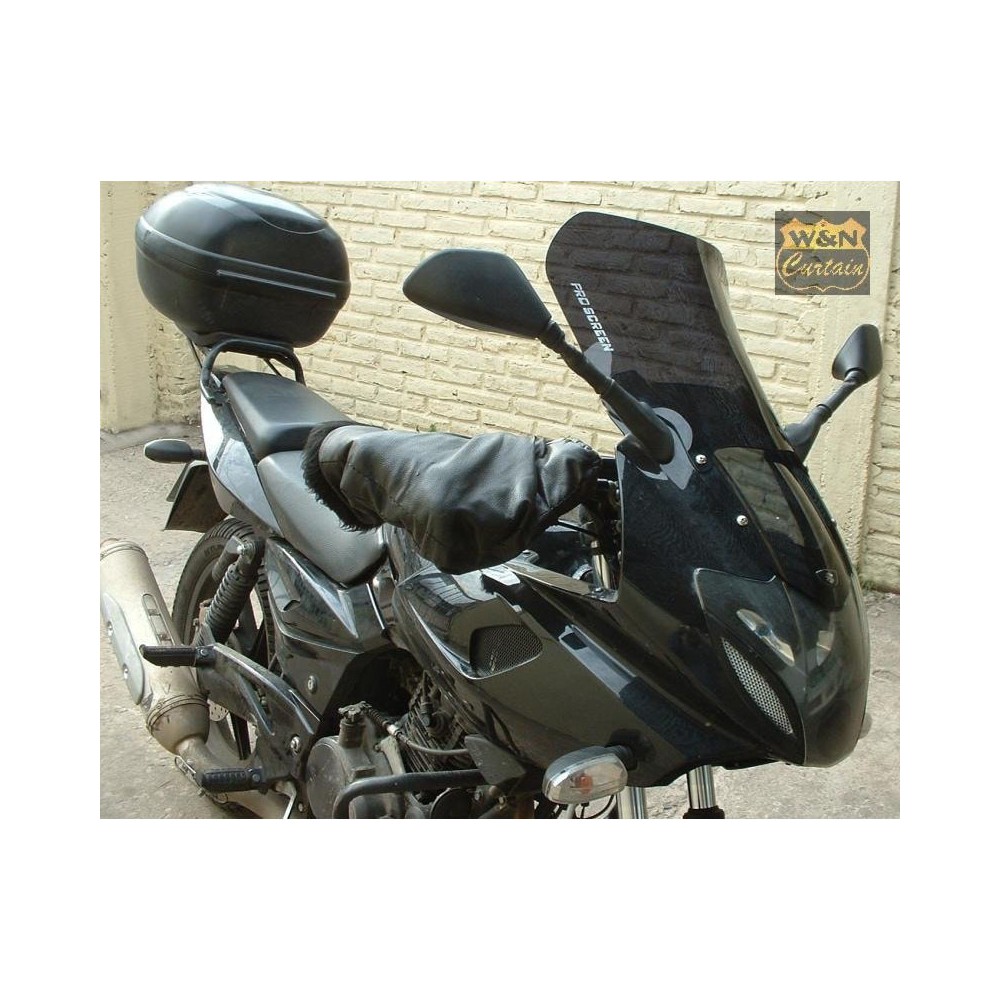 Parabrisas Deflector Curtain Bajaj Rouser 220 F Negro