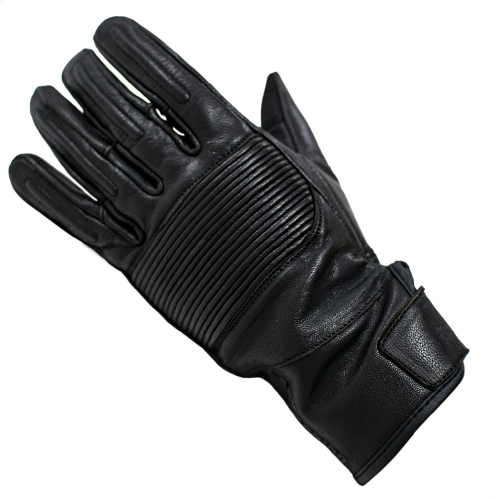 Guantes Cafe Racer Samurai Warrior Yari Negro Mujer Touch TALLE S